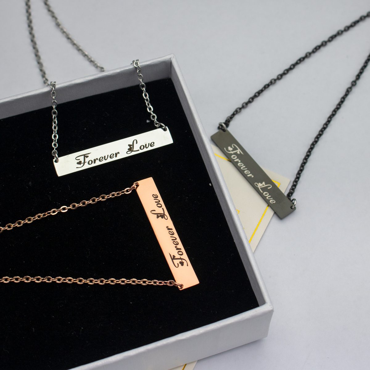 Custom Engraved Necklace Personalized Name Pendant